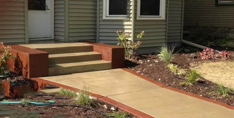 Versatile Beauty of Concrete Porch Steps | Wohlwend Concrete